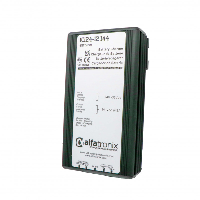 DC-DC Intelligent Battery Chargers - Made in Britain