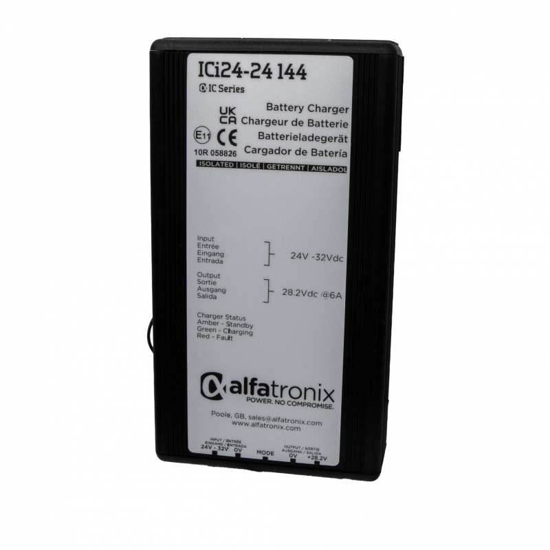 DC-DC Intelligent Battery Chargers - Made in Britain