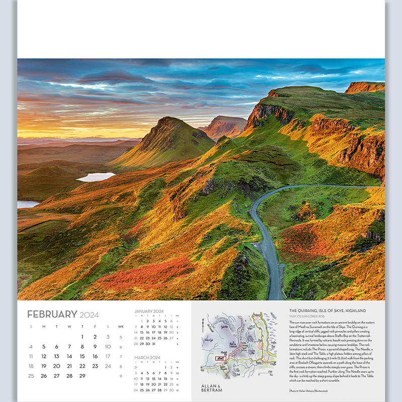 Great Britain Business Wall Calendar - Made in Britain