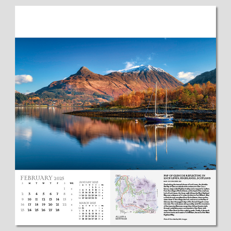 Great Britain Business Wall Calendar - Made in Britain