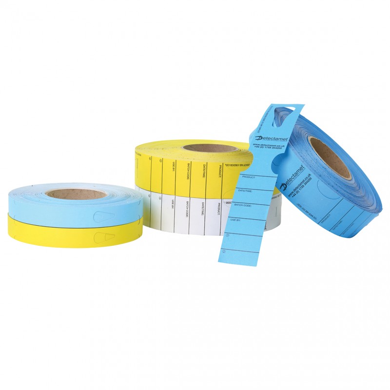 Metal Detectable Keyhole Loop Tags - Made in Britain