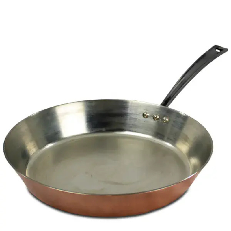 The Heritage 30cm Copper Frying Pan - Made in Britain