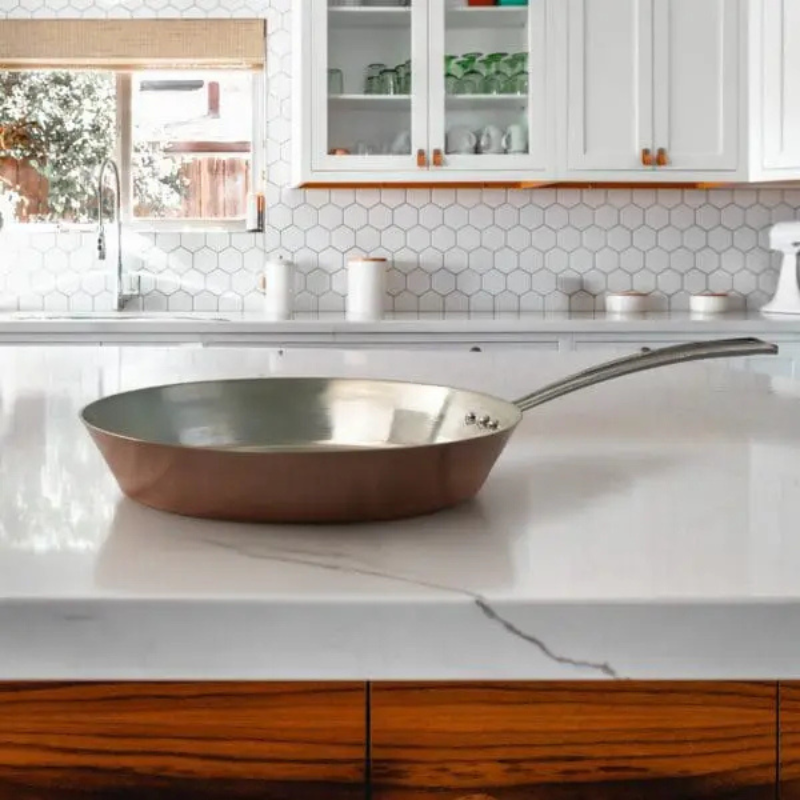 The Heritage 30cm Copper Frying Pan - Made in Britain