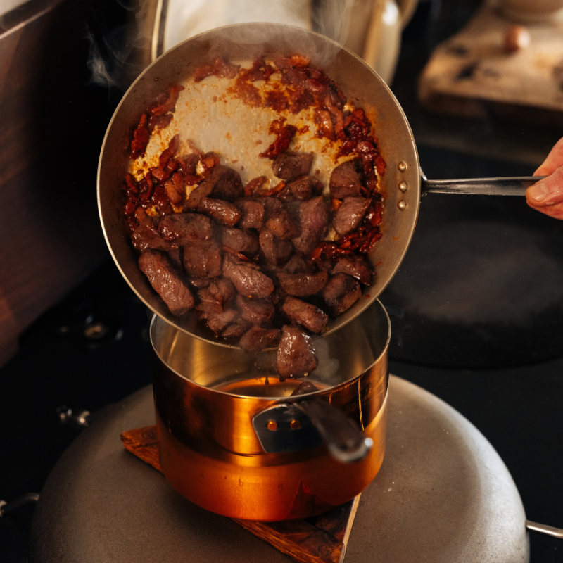 The Heritage 30cm Copper Frying Pan - Made in Britain