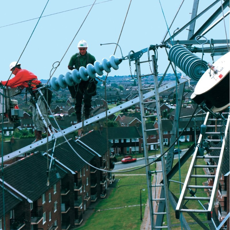 National Grid-Overhead Line Ladders - Made in Britain