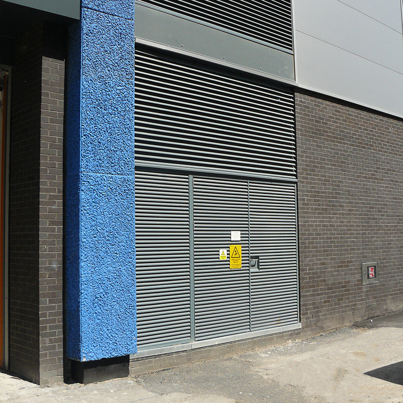 Steel and Aluminium Louvred Doors - Made in Britain