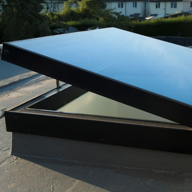 Hinged-opening Flat Rooflight - Made in Britain